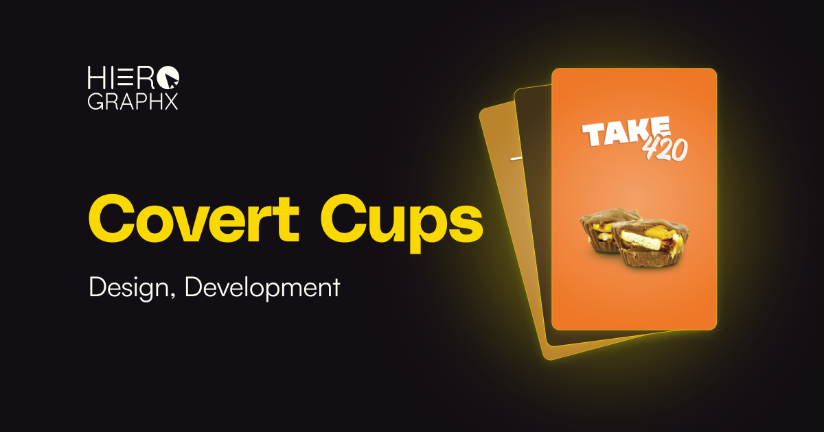 Food & Cannabis Website Design for Covert Cups(Bay City, MI)