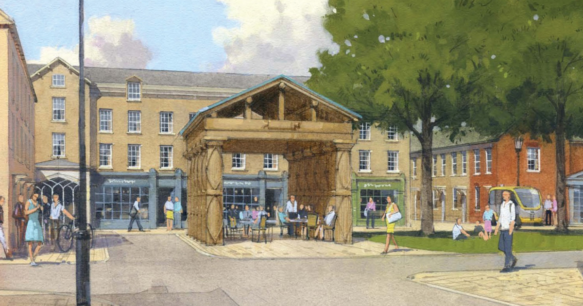 The Farmhouse Triangle, Hunts Grove