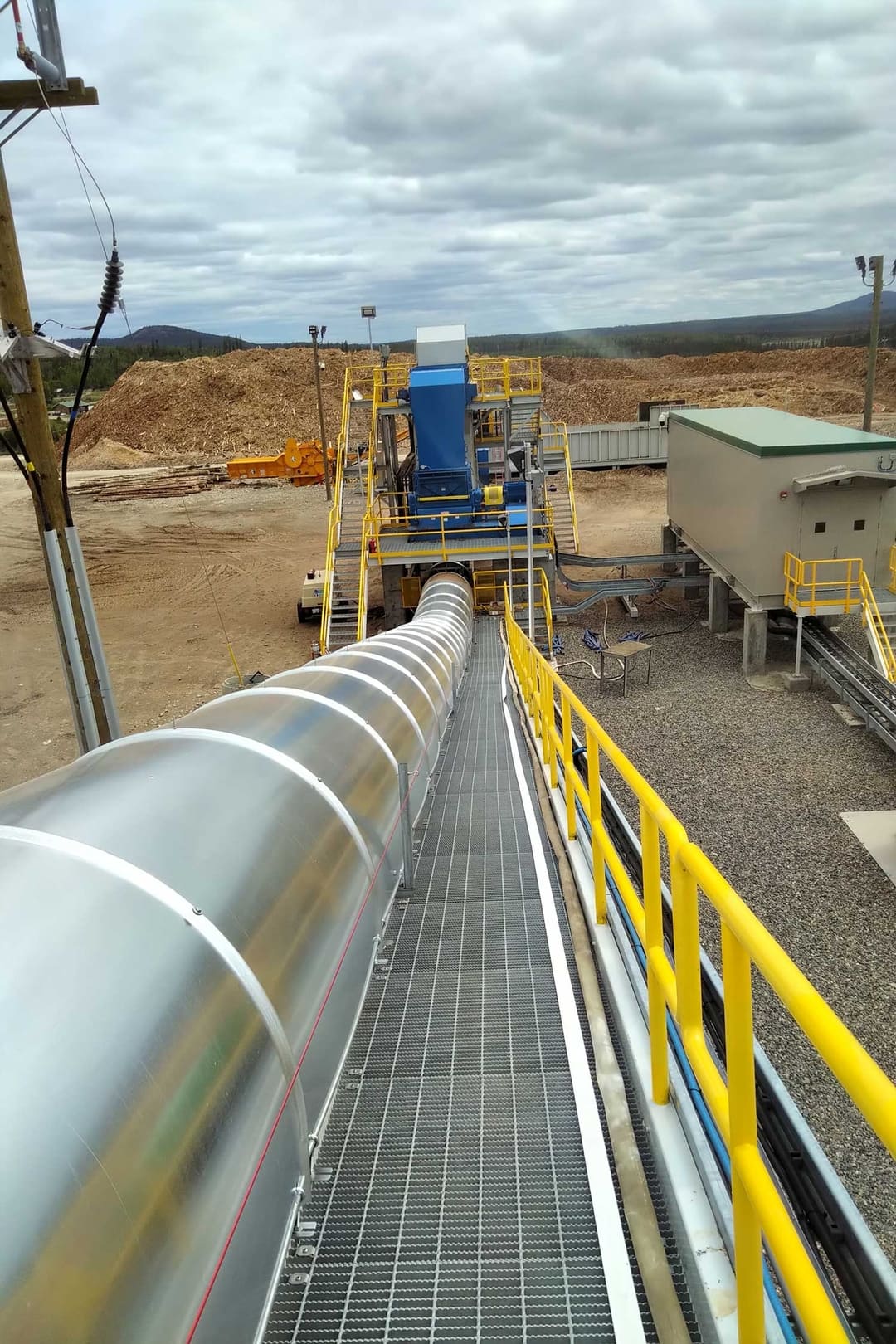 Ash Bunker Support Frame | Gairns Santos Engineeering Inc.