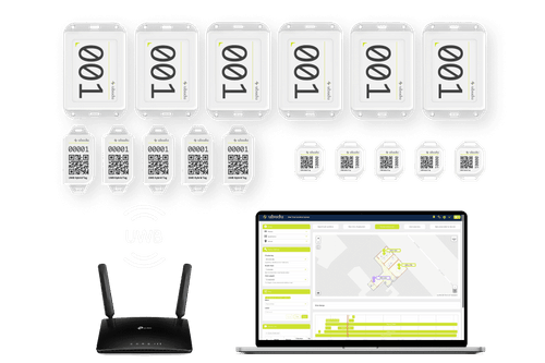 Ubudu plug-and-play y kits completos de inicio de RTLS