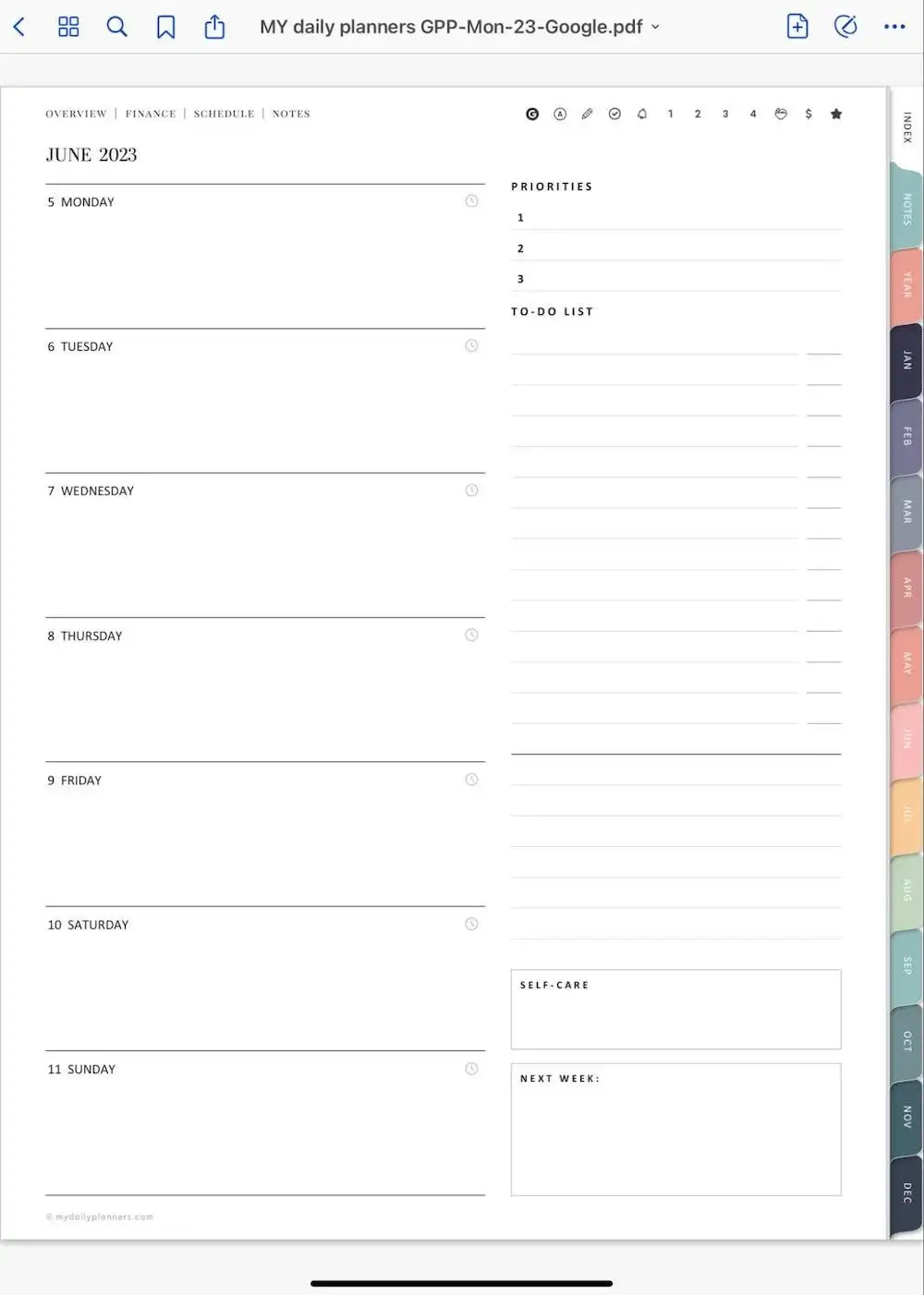 Free Digital Planner Templates Goodnotes Vrogue co