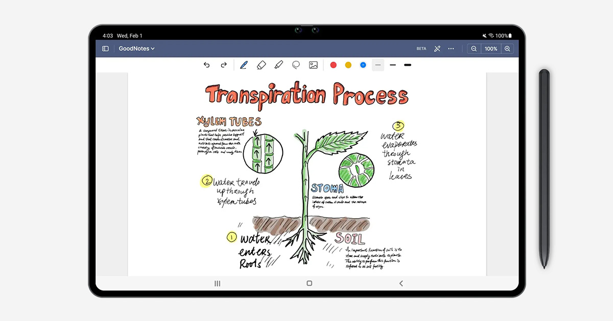  GoodNotes For Android Beta PTT 
