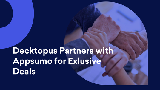 Decktopus Partners with Appsumo for Exclusive Deals | Decktopus