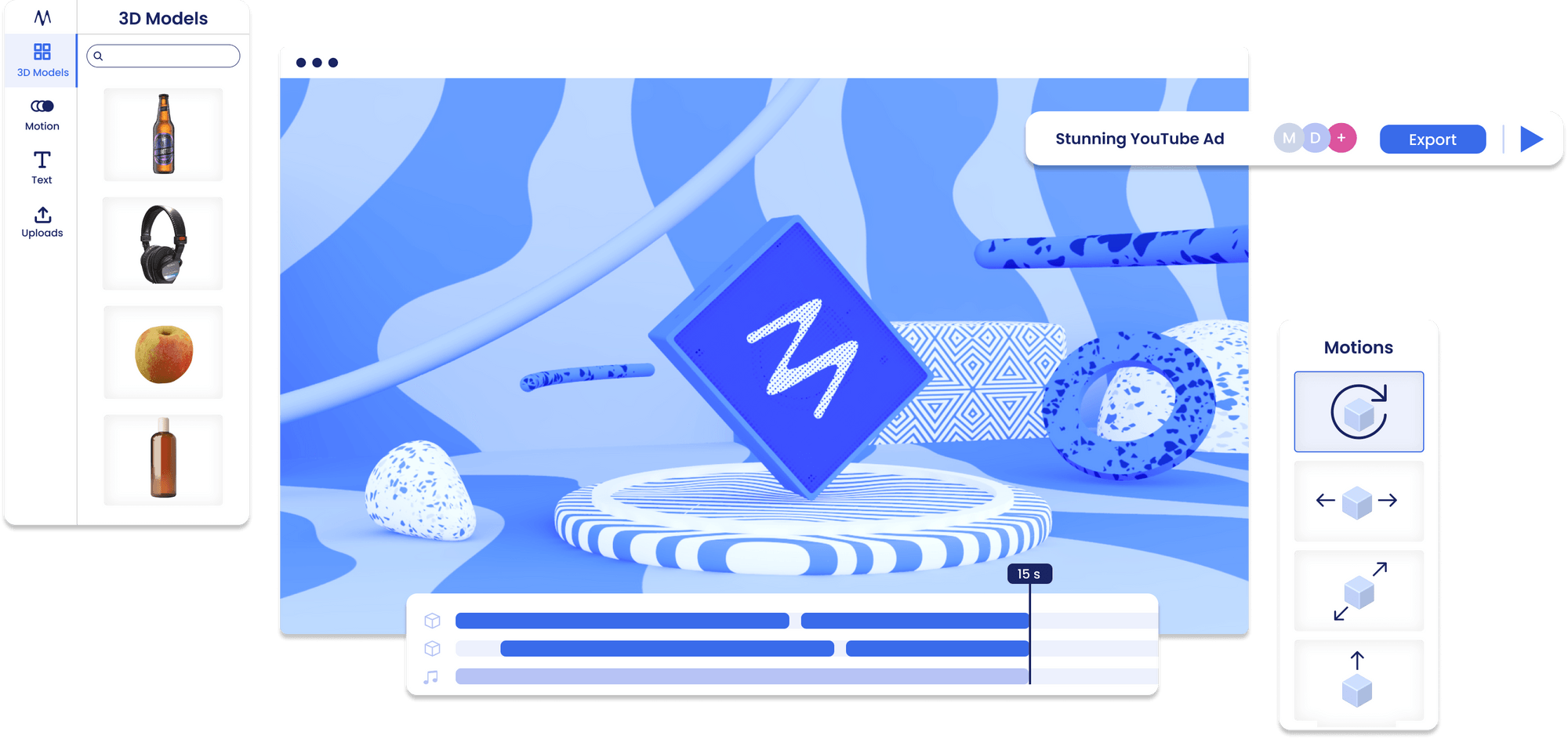 Motionshift | 3D videos in minutes