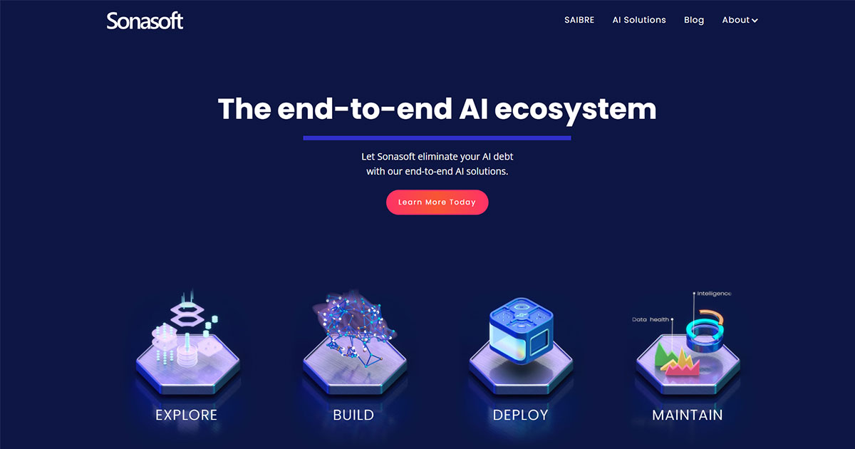Enterprise AI Ecosystem & Data Modeling Solutions - Sonasoft