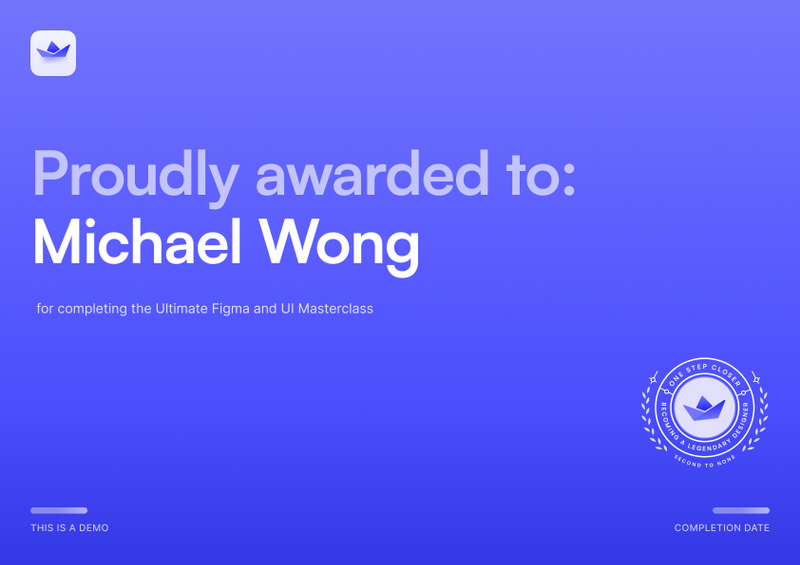 The Ultimate Figma Masterclass - Designership A