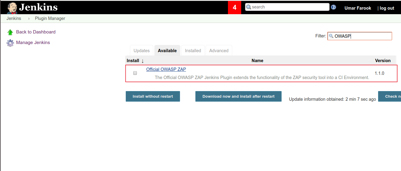 How to Integrate ZAP with Jenkins: A Step by Step Guide | we45 Blogs