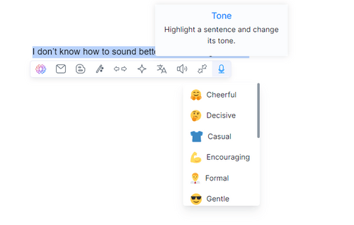 AI Tone Changer by TextCortex