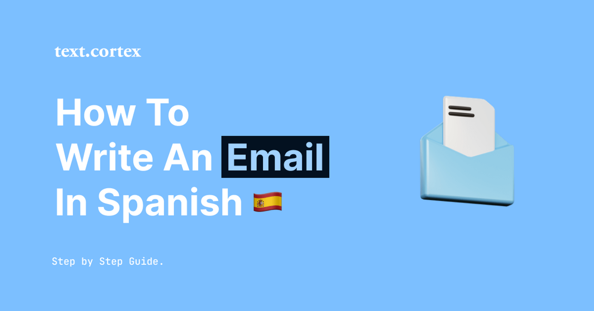 How To Write An Email In Spanish Step by Step Guide