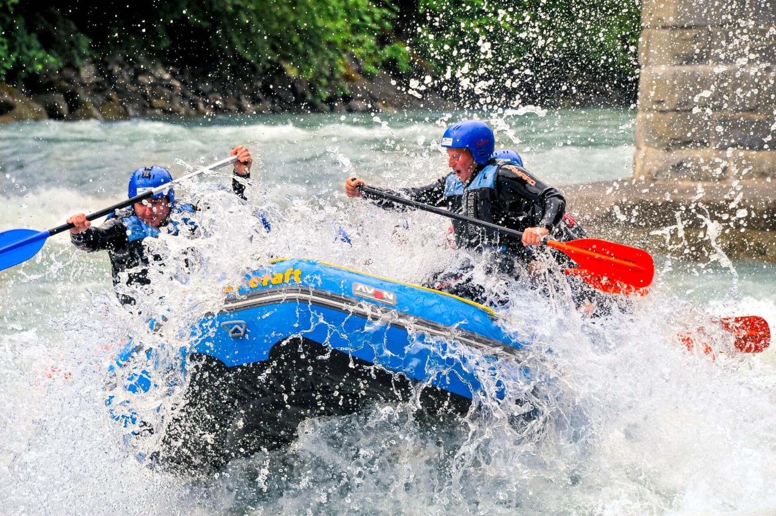 Rafting Tour Ötztaler Ache → Erlebe jetzt Wildwasser pur in den Alpen ...