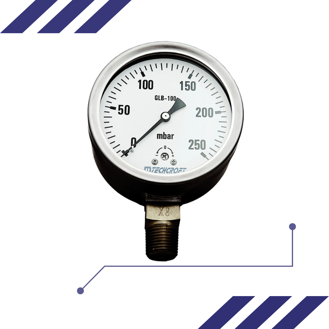 Pressure Gauge TECHCROFT GLB Series