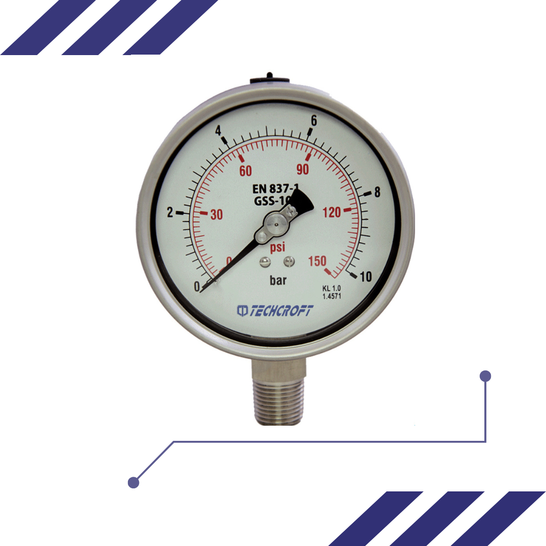 Pressure Gauge TECHCROFT GSS Series