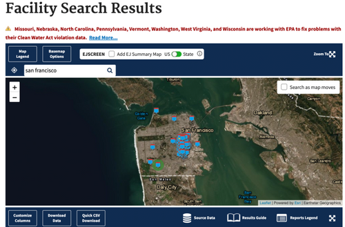 Environmental Justice Tools