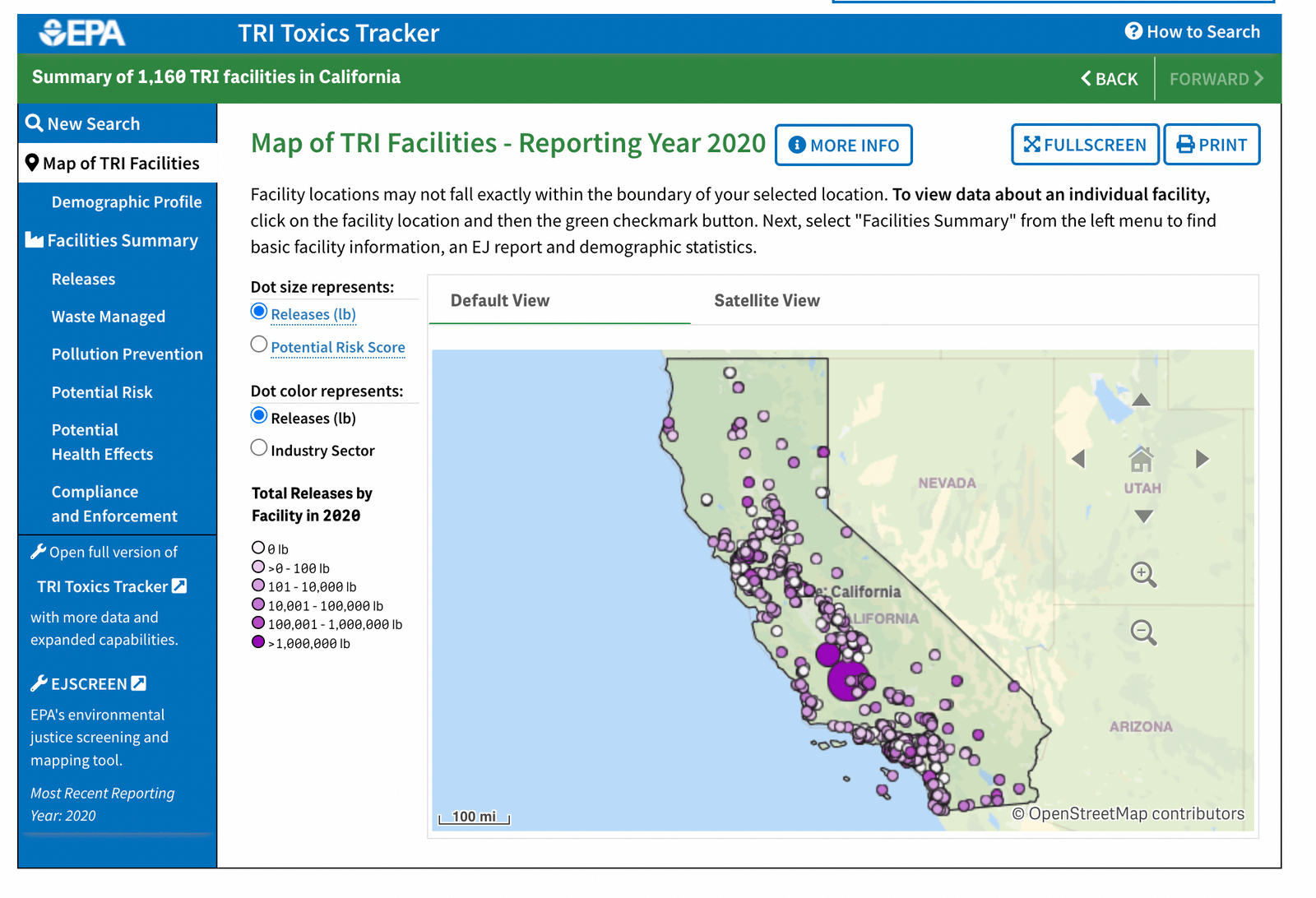 Environmental Justice Tools