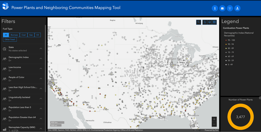 Environmental Justice Tools