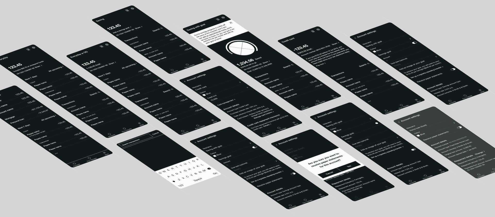 Co-op Bank – App design – Octave