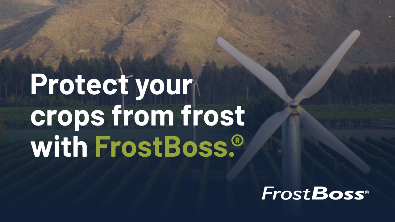 Frost Protection For Crops - FrostBoss® Frost Fans