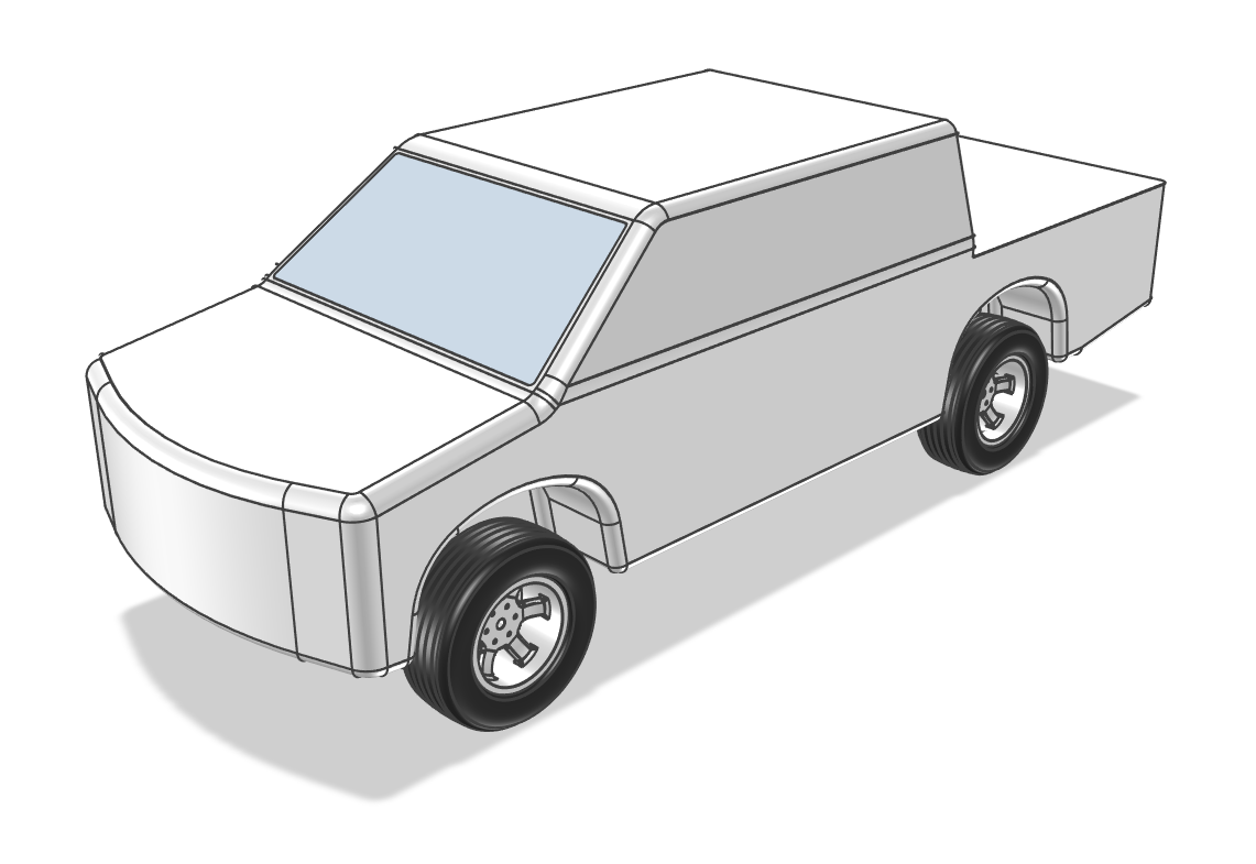 Download Simple Ute / Truck | IronCAD Academy