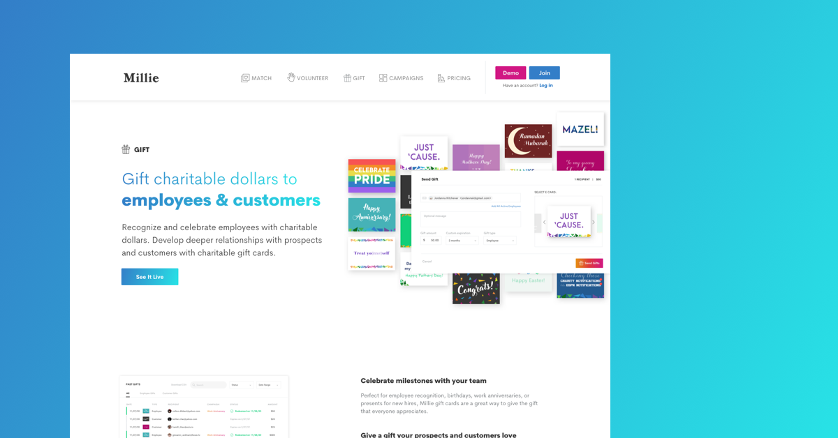 Employee Gifting Platform – Corporate Gifting Platform | Millie