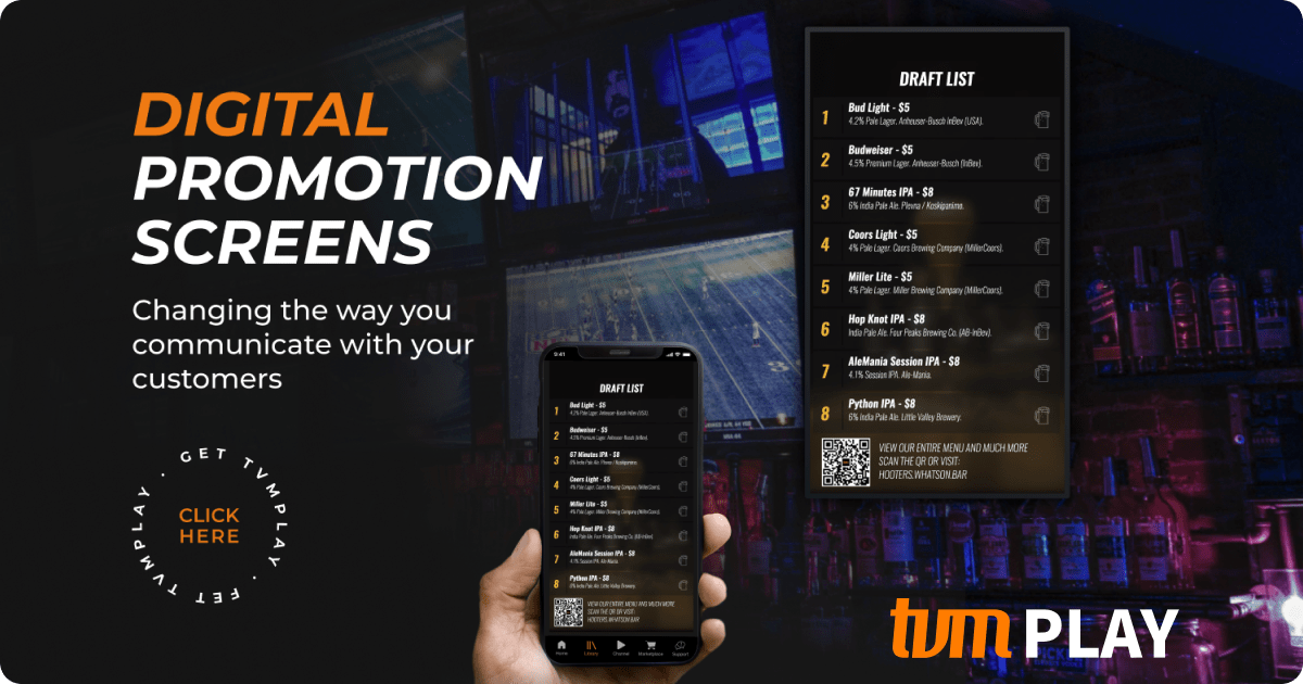 TVM | Digital Marketing Screens