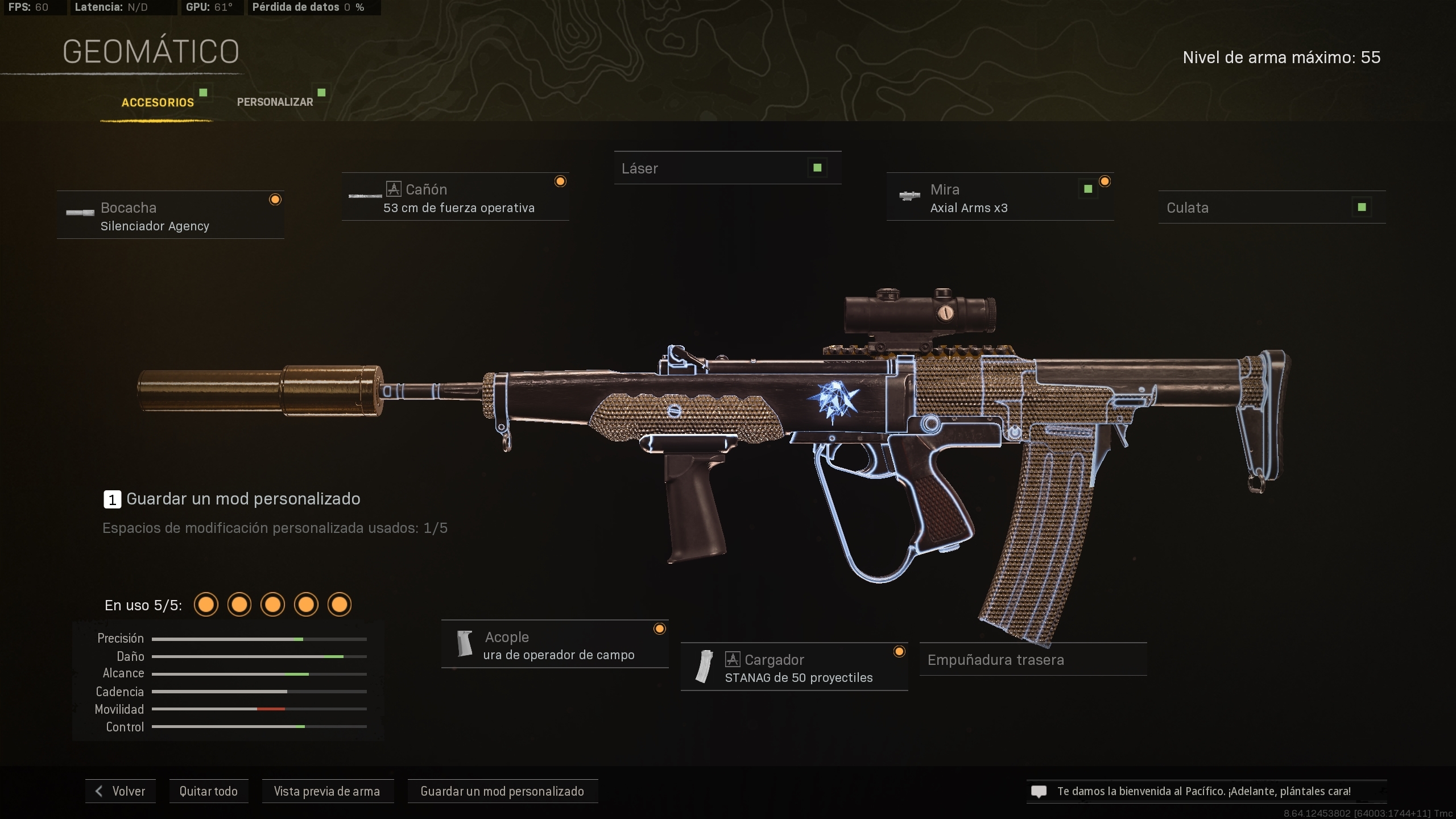 Warzone EM2 mejor clase