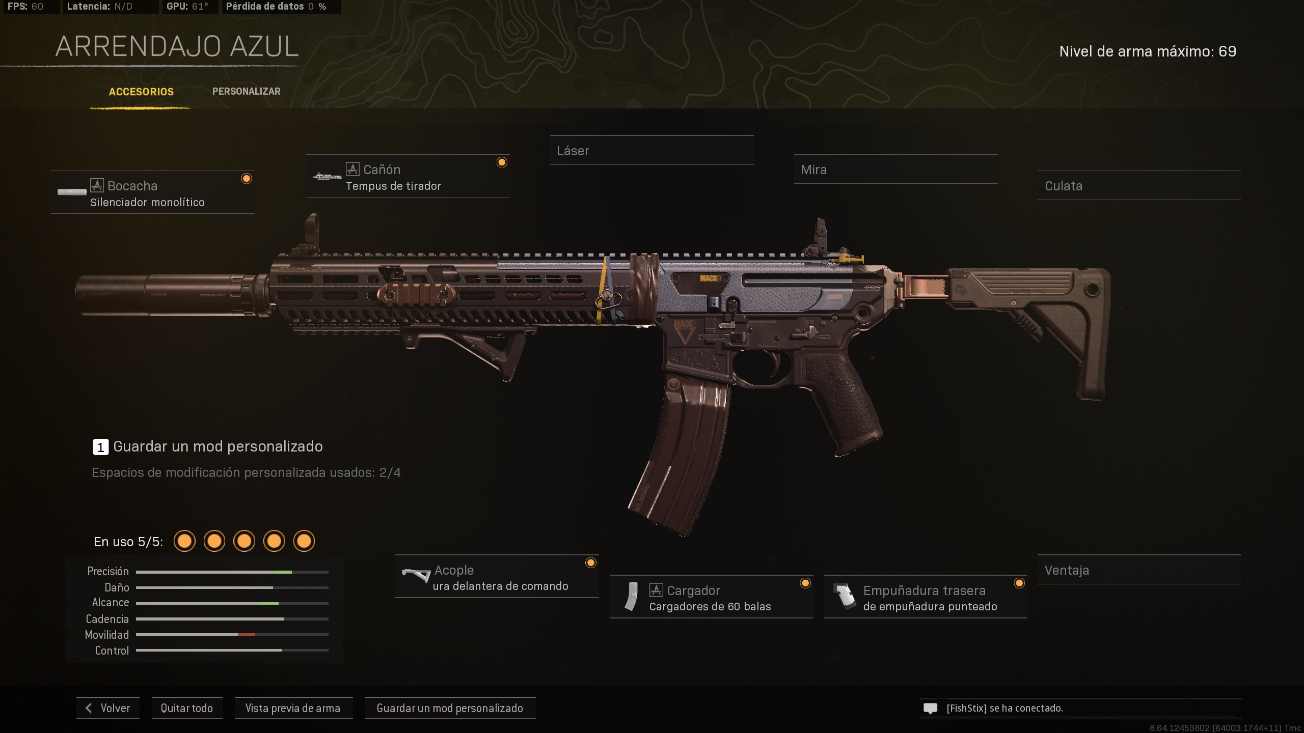 Warzone M13 (Corta distancia) mejor clase