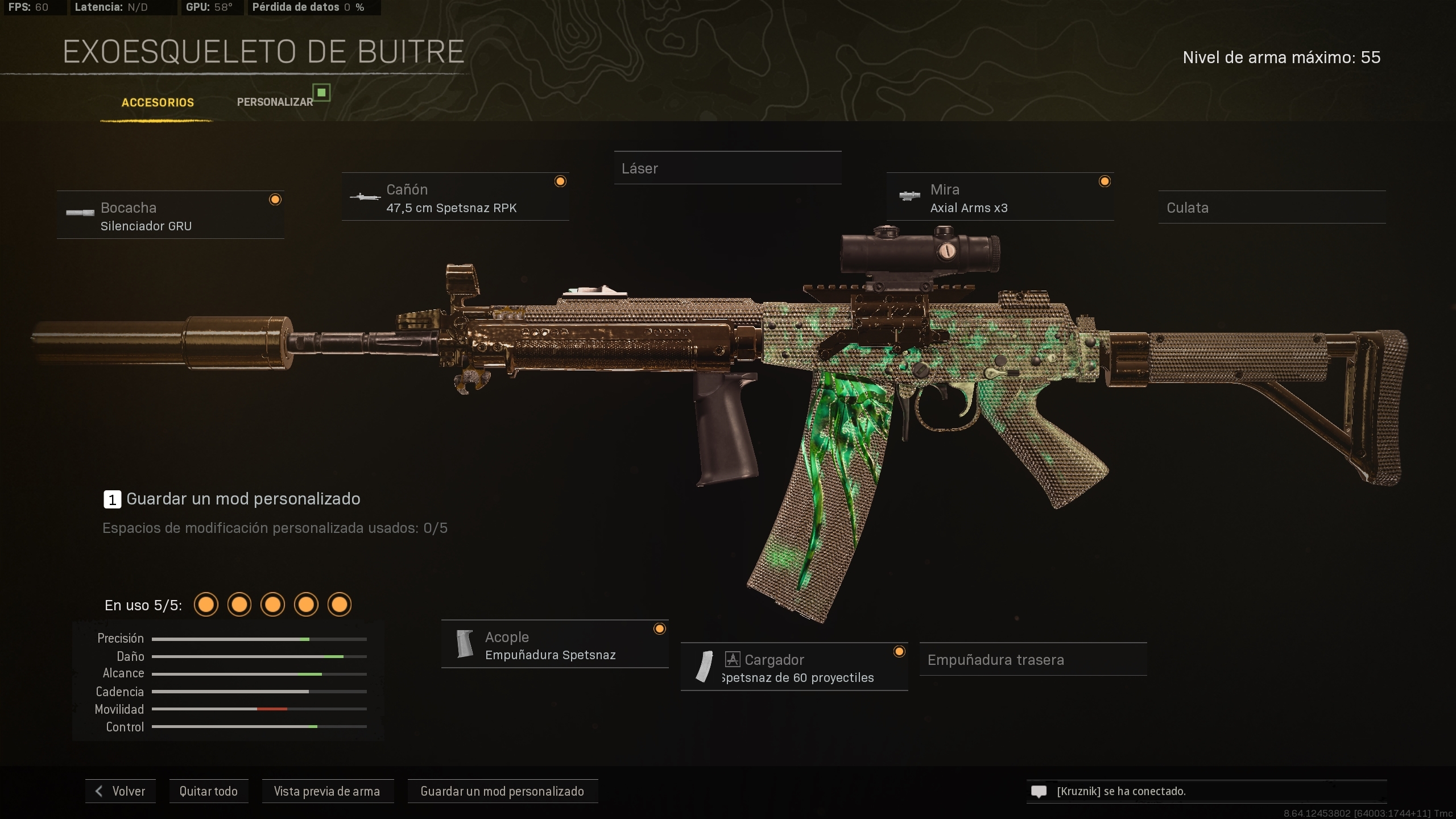 Warzone FARA 83 mejor clase