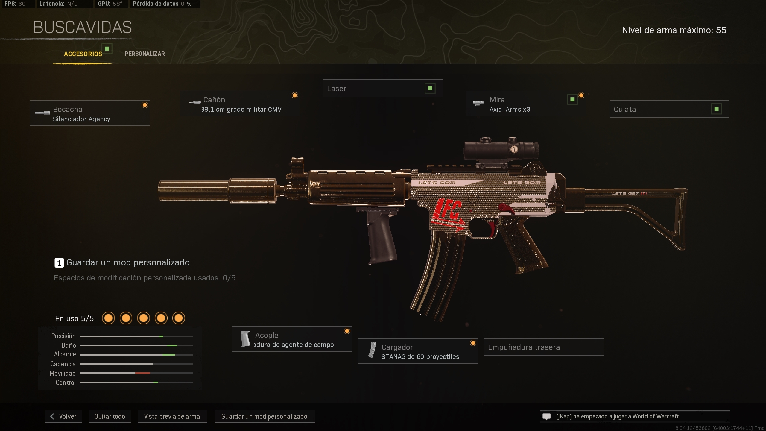 Warzone Krig 6 mejor clase