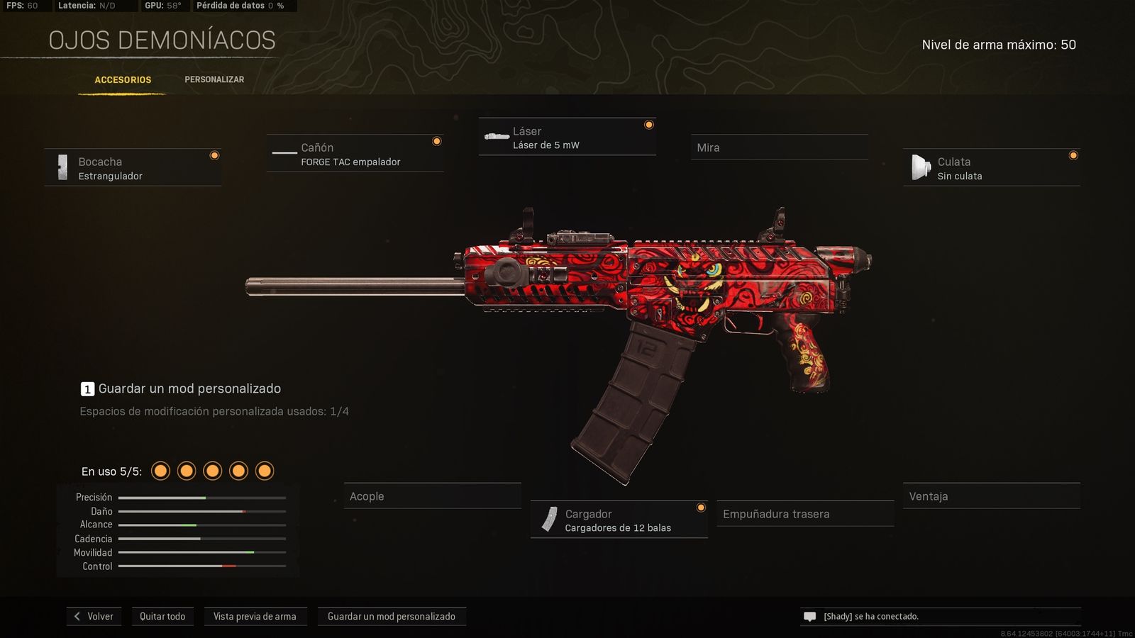 Warzone Escopeta Origin 12 mejor clase