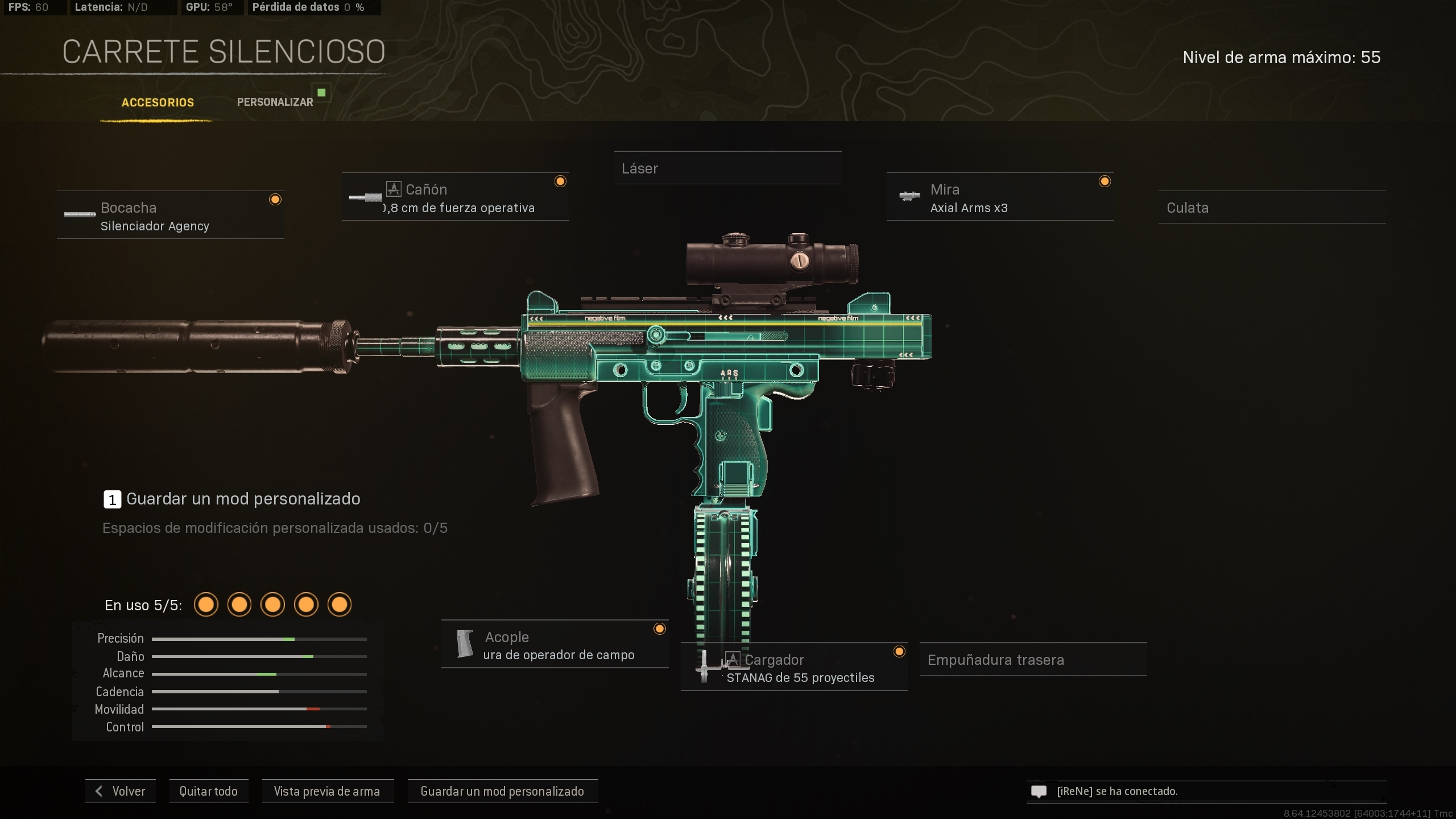 Warzone Milano rifle de asalto mejor clase