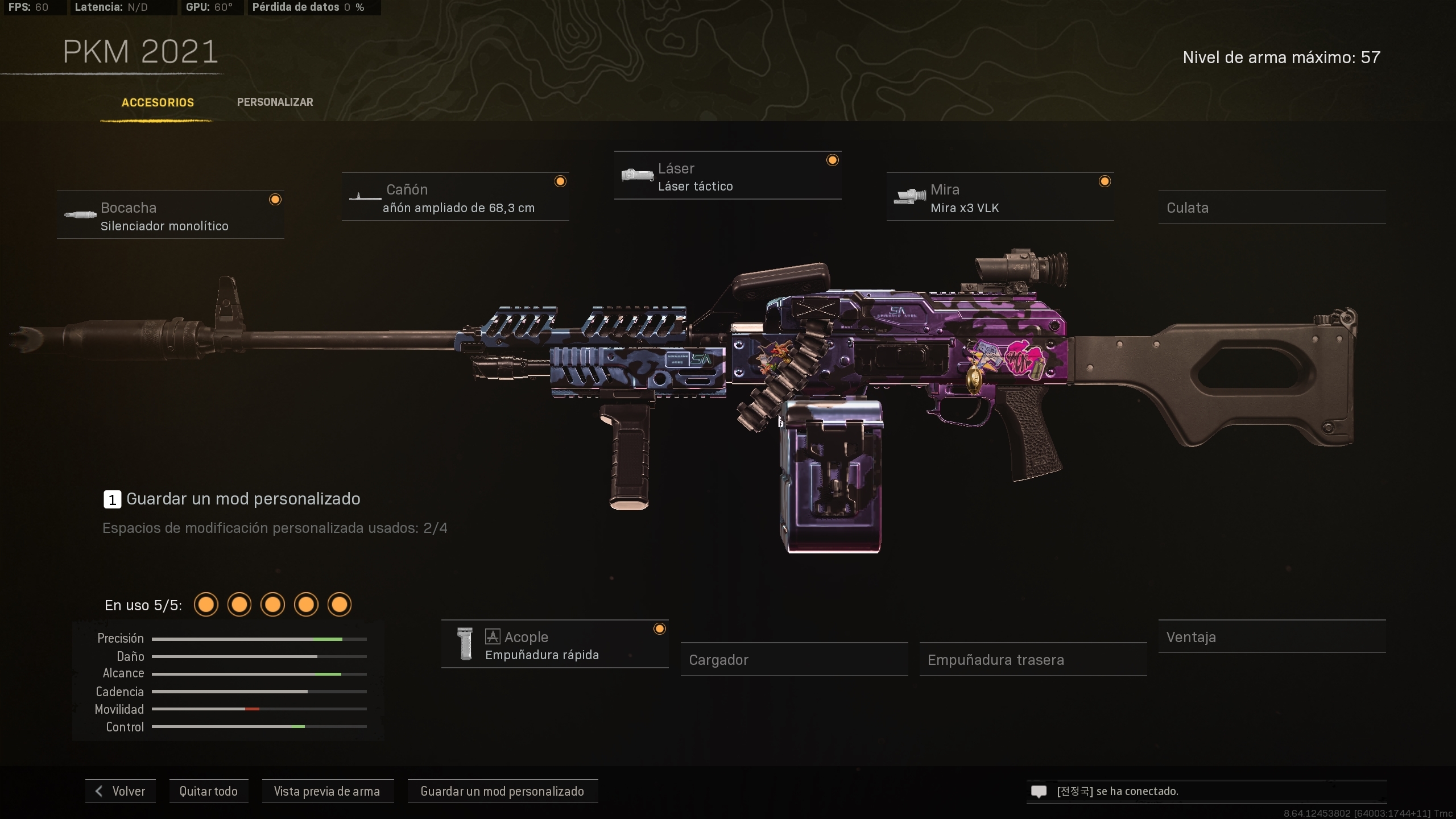 Warzone PKM mejor clase