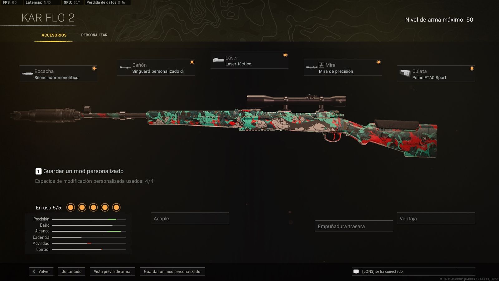 Warzone Kar98k MW mejor clase