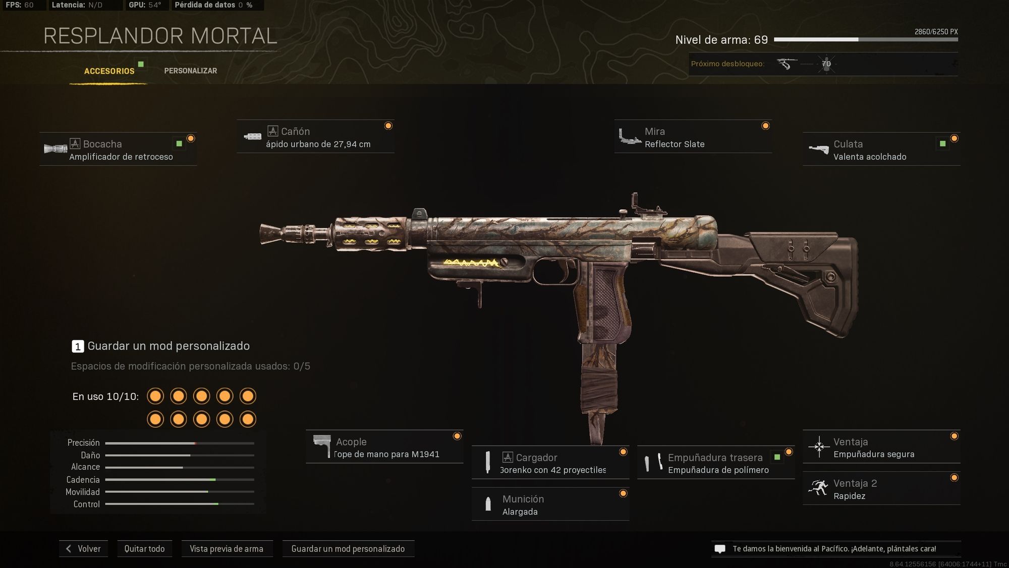 Warzone RA 225 (RA225) mejor clase