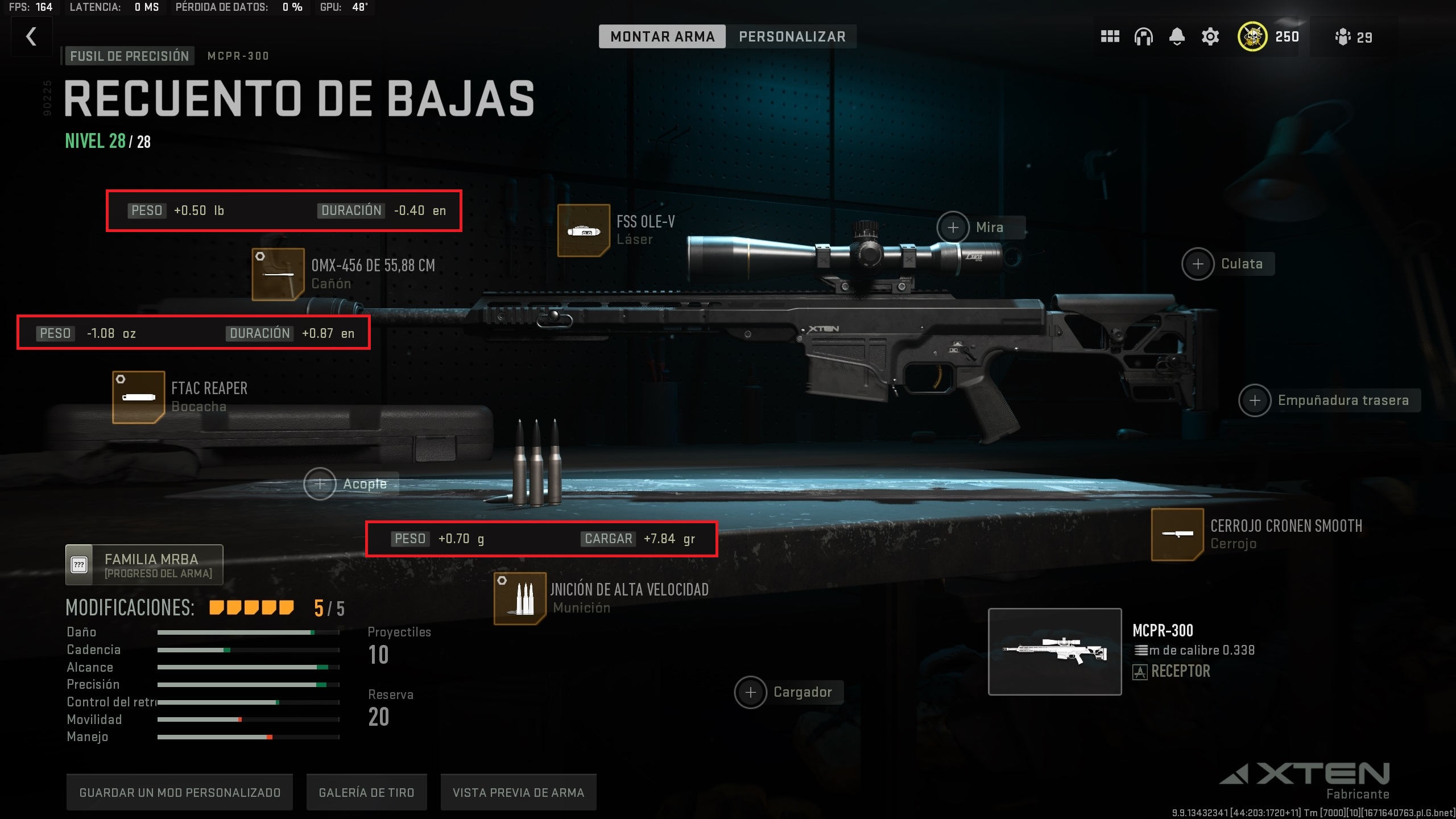 MCPR-300 mejor clase y ajustes de Warzone 2