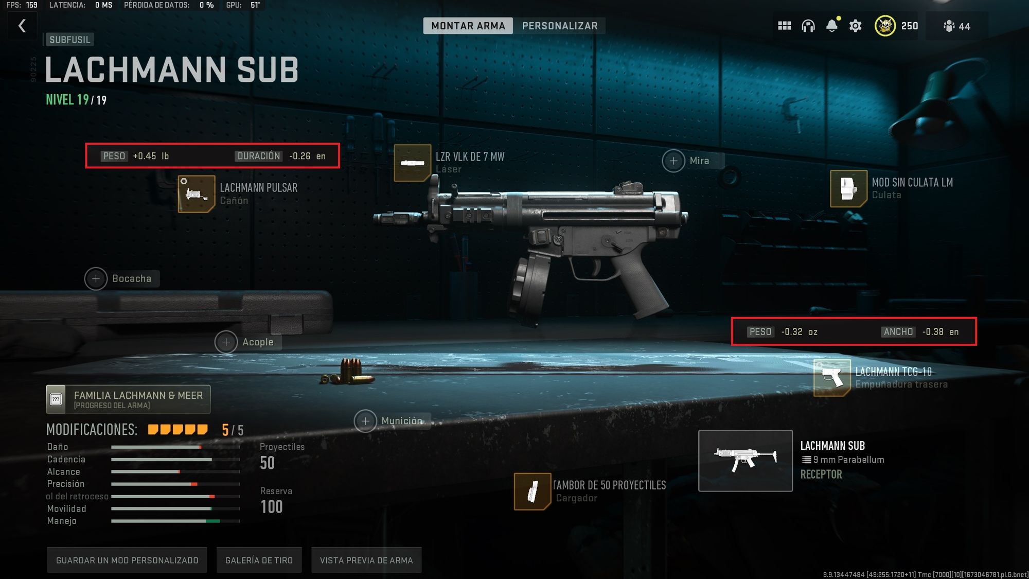 Lachmann Sub (mp5) mejor clase y ajustes de Warzone 2