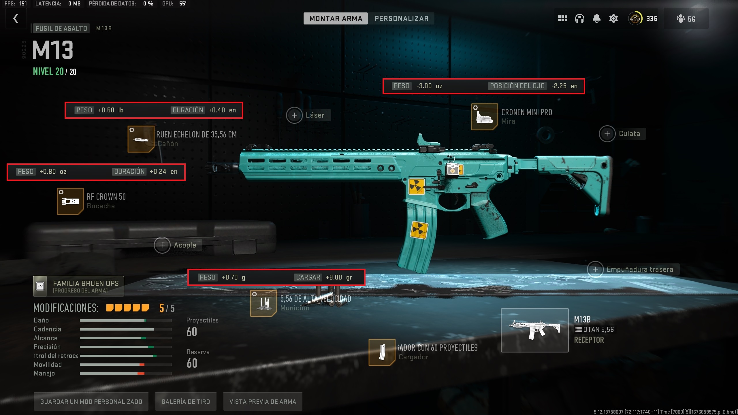 M13B mejor clase y ajustes de Warzone 2