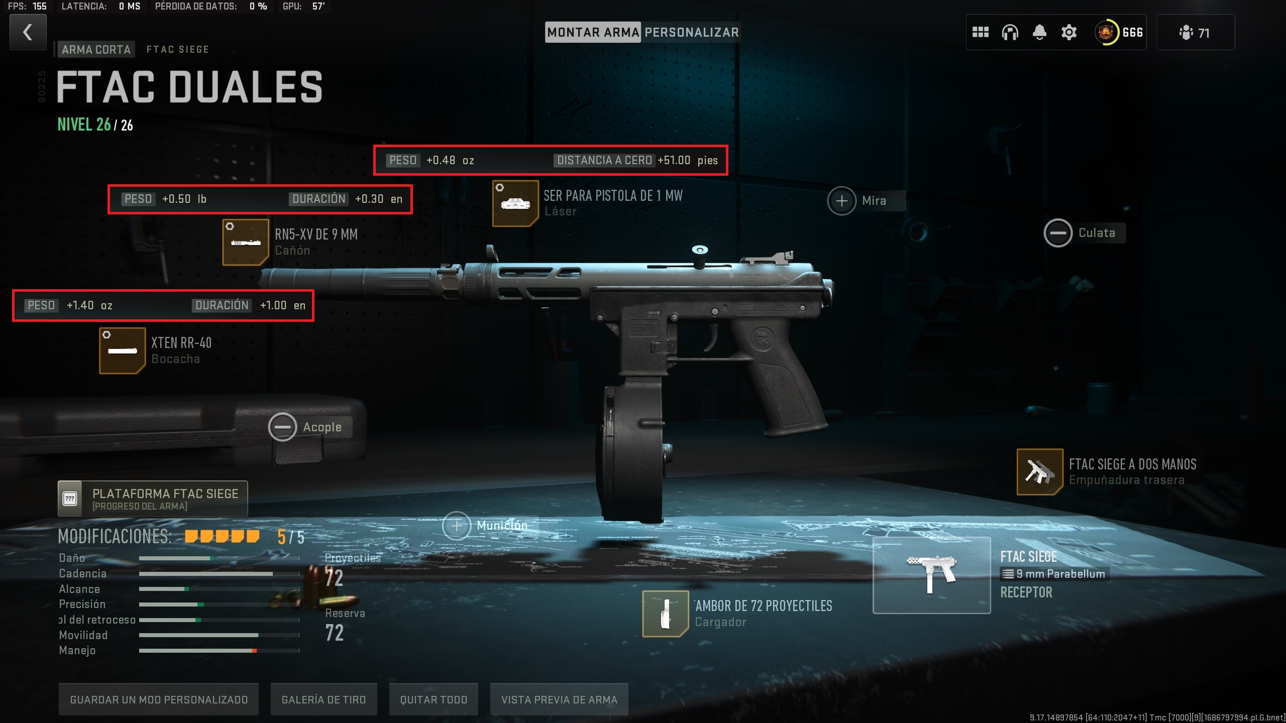 FTAC SIEGE DUALES mejor clase y ajustes de Warzone 2