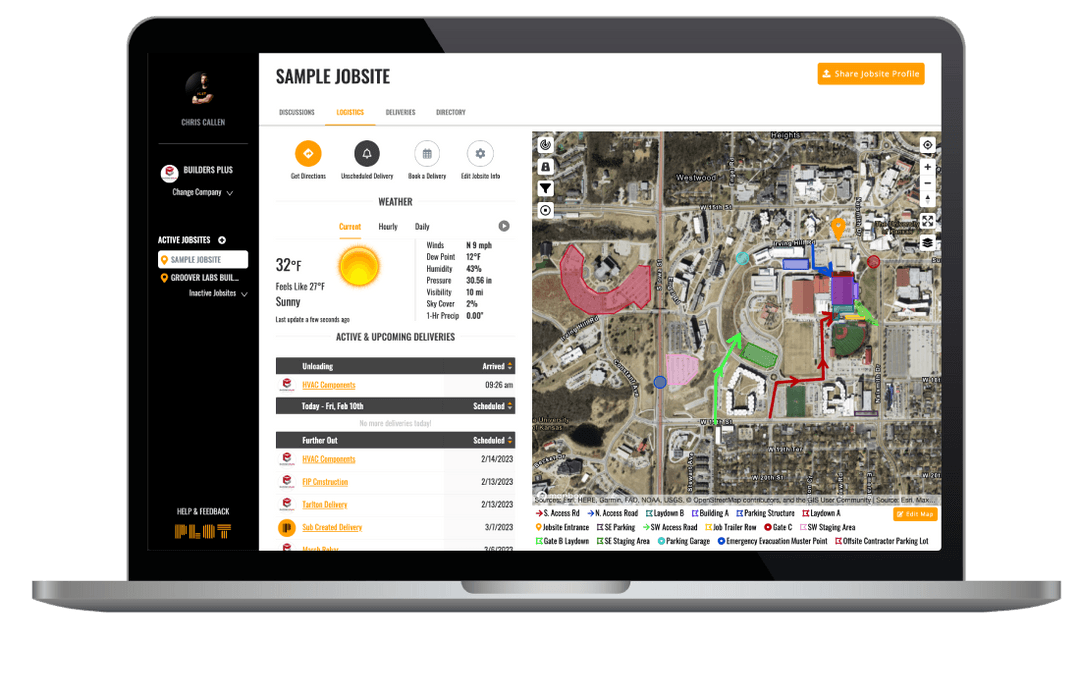 PLOT Jobsite Coordination