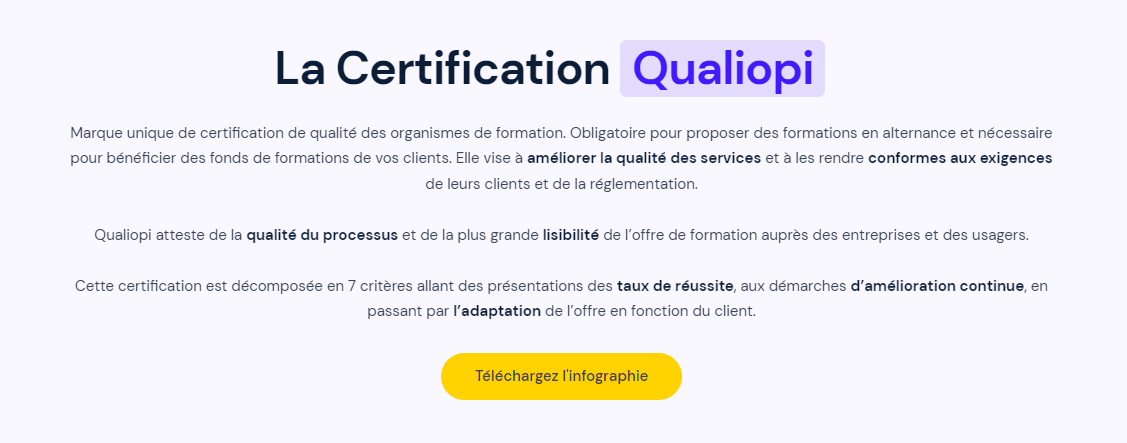 La Certification Qualiopi - EDUCENTRIC
