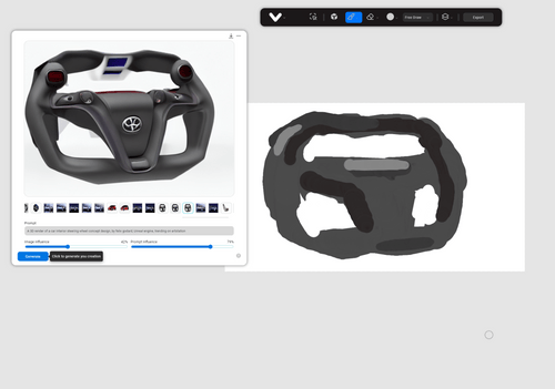 Vizcom AI: the AI creative design tool.