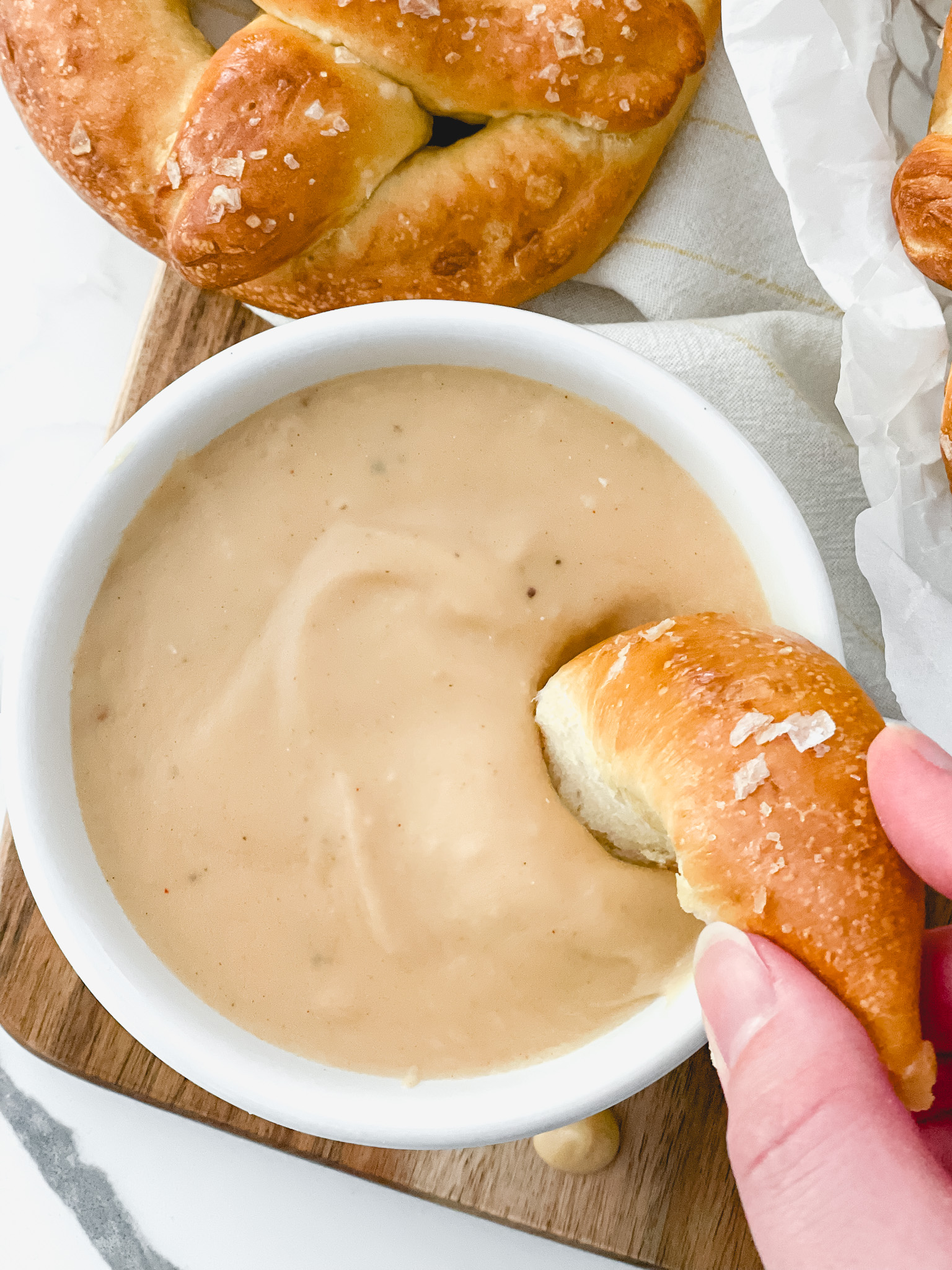 Warm Beer Cheese Dip