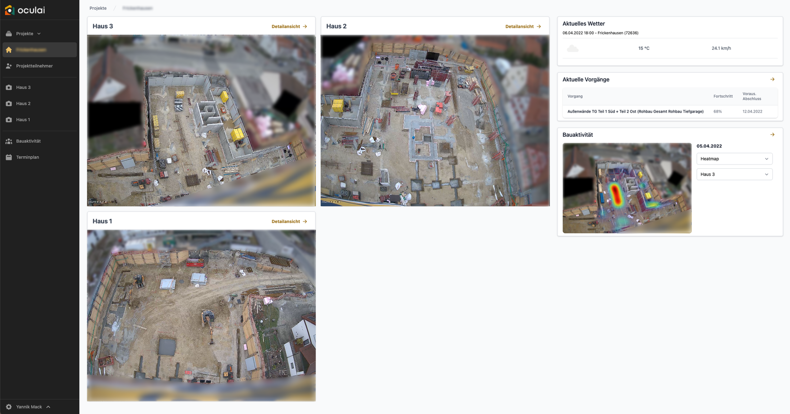 oculai - The AI for the shell construction