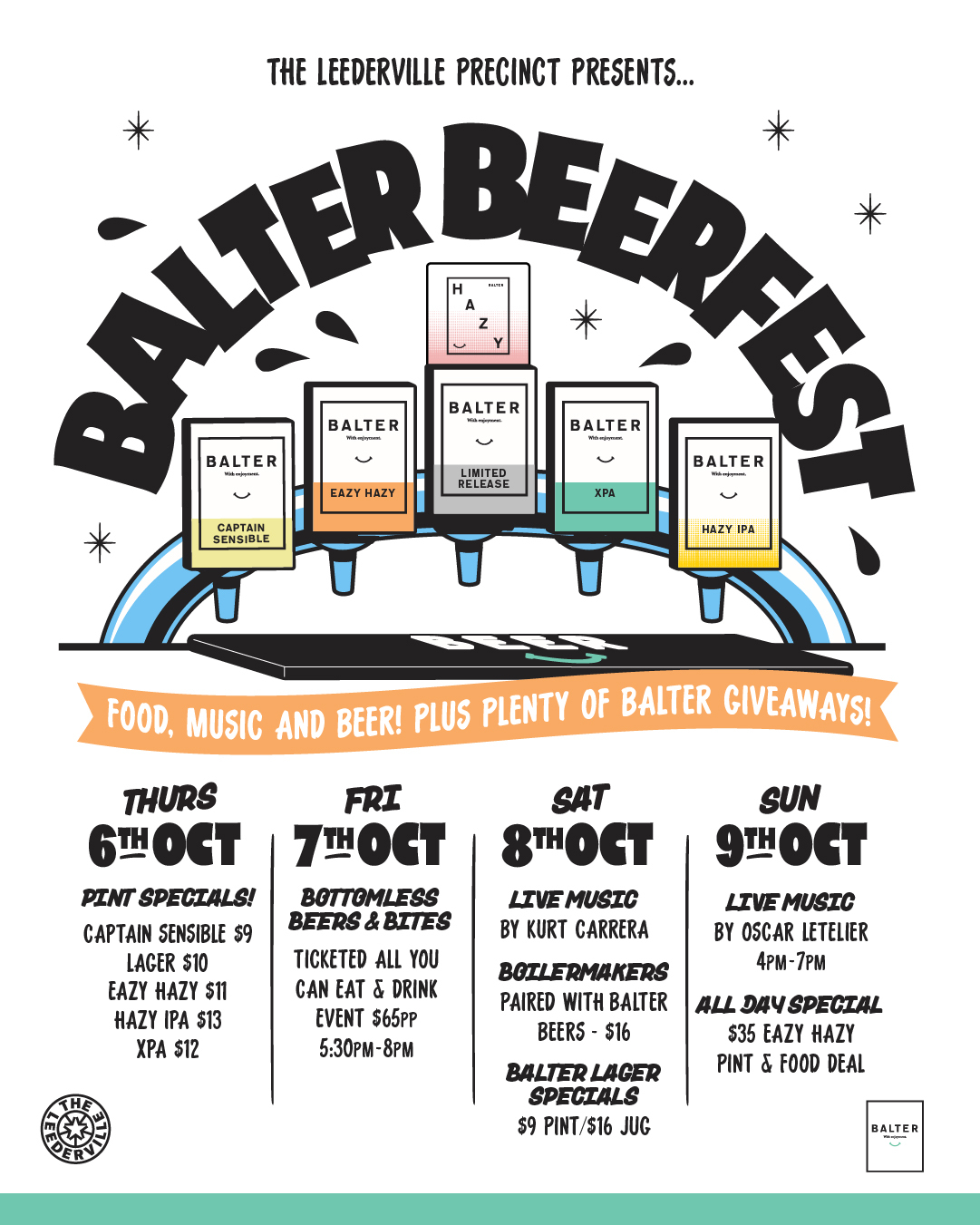 balter beerfest : servo • 9 electric lane, leederville