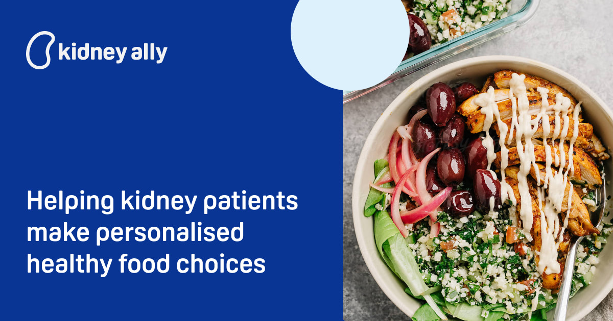 Kidney Ally - Personalised kidney diet education