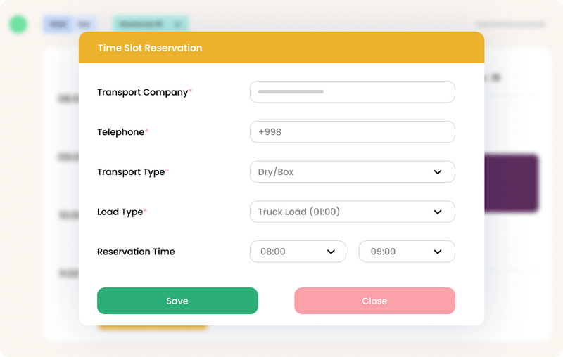 Dock Scheduling Software | Time Slot Management | Warehouse Management ...