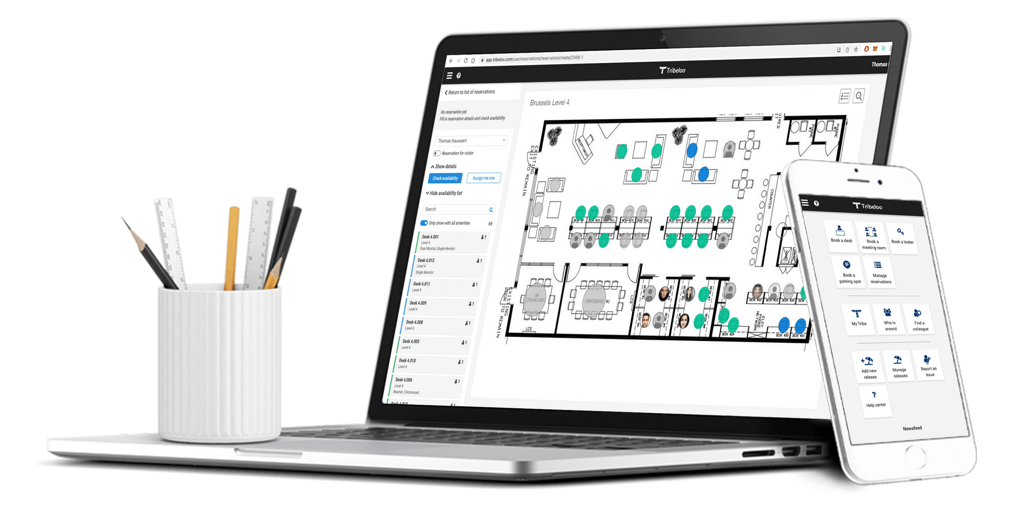 Product - Discover all our hot desk booking solutions