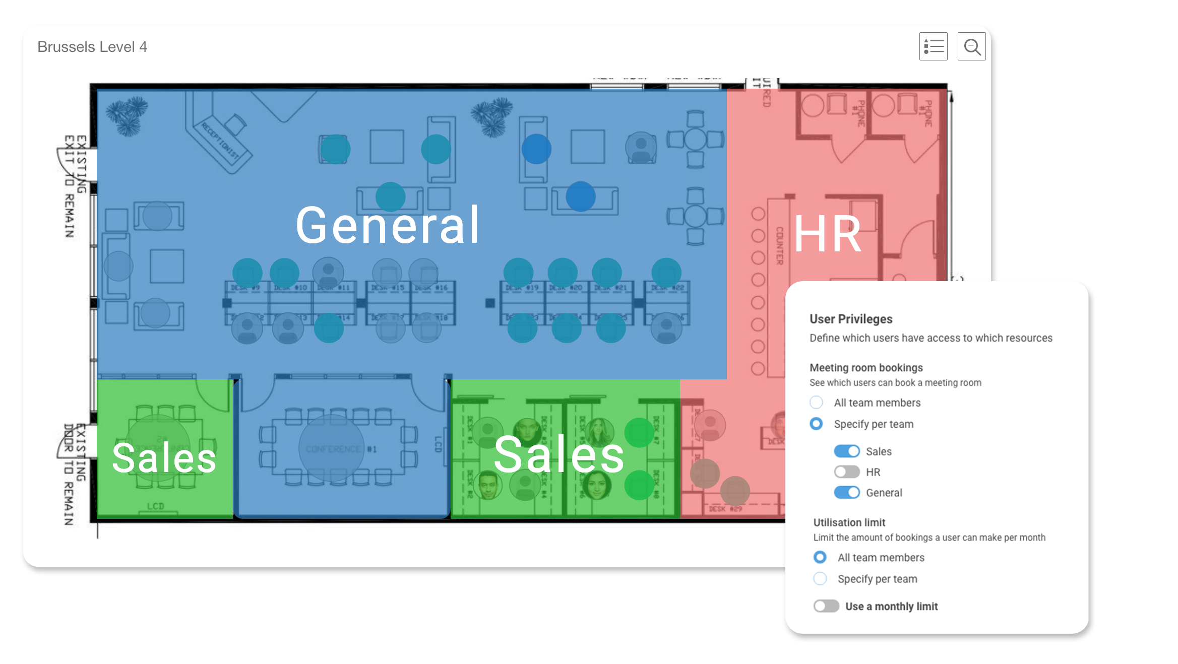 Product - Discover all our hot desk booking solutions