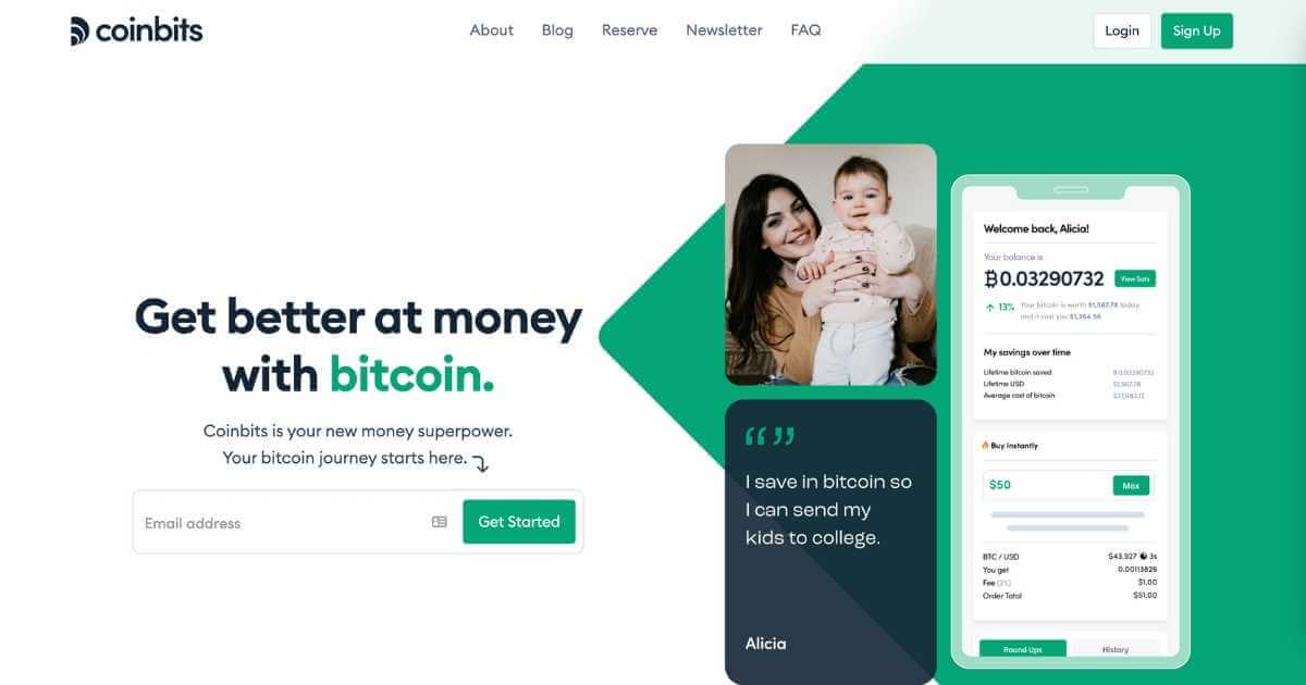 Coinbits - Get better at money with bitcoin.