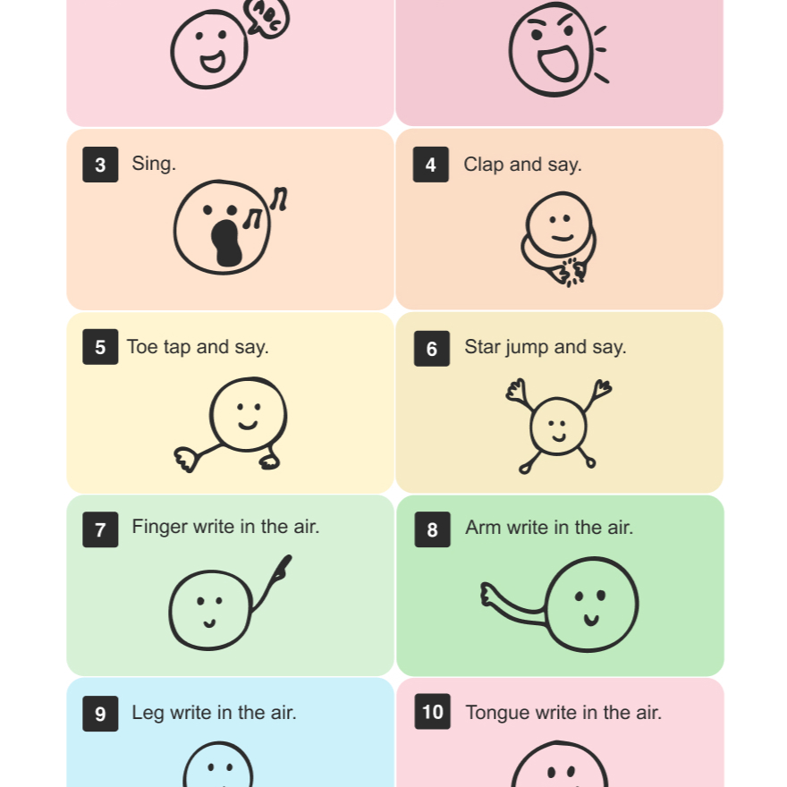 The Rule Of 10 Dyslexia Activity To Help Them Remember