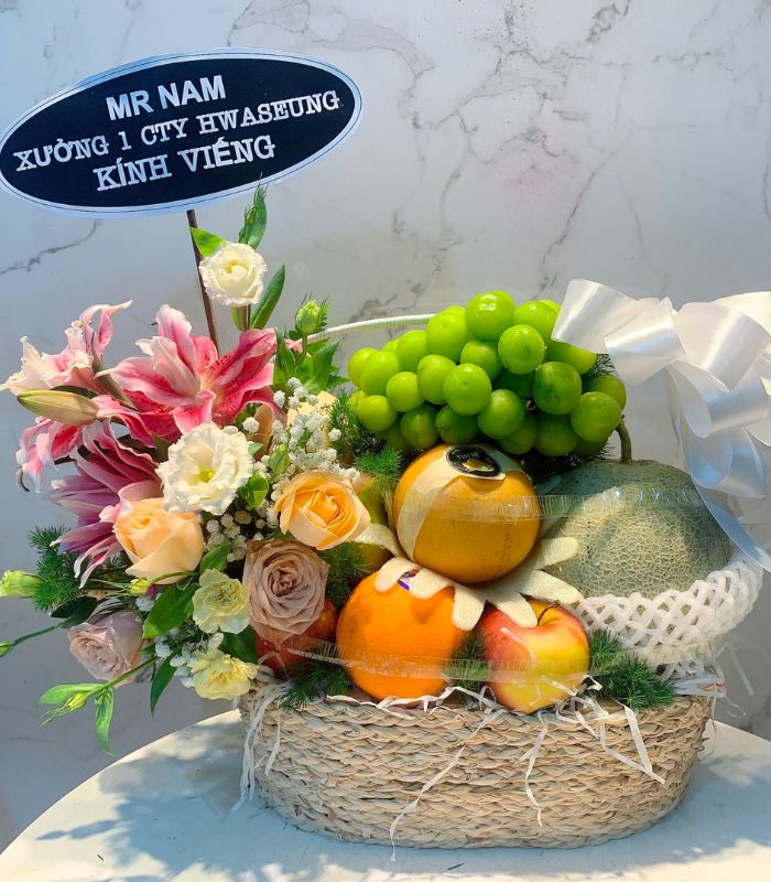Giỏ Trái Cây, Hoa Quả Krông Pắk, Đắk lắk - 100% Nhập Khẩu